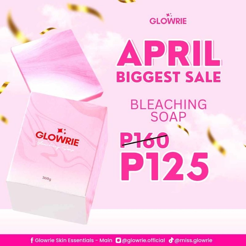 Glowrie Bleaching Soap 300g | Shopee Philippines
