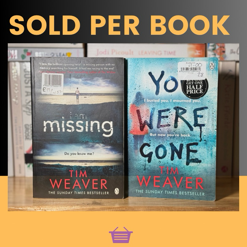 Tim Weaver Books Psychological Triller Fiction Novels | Shopee Philippines