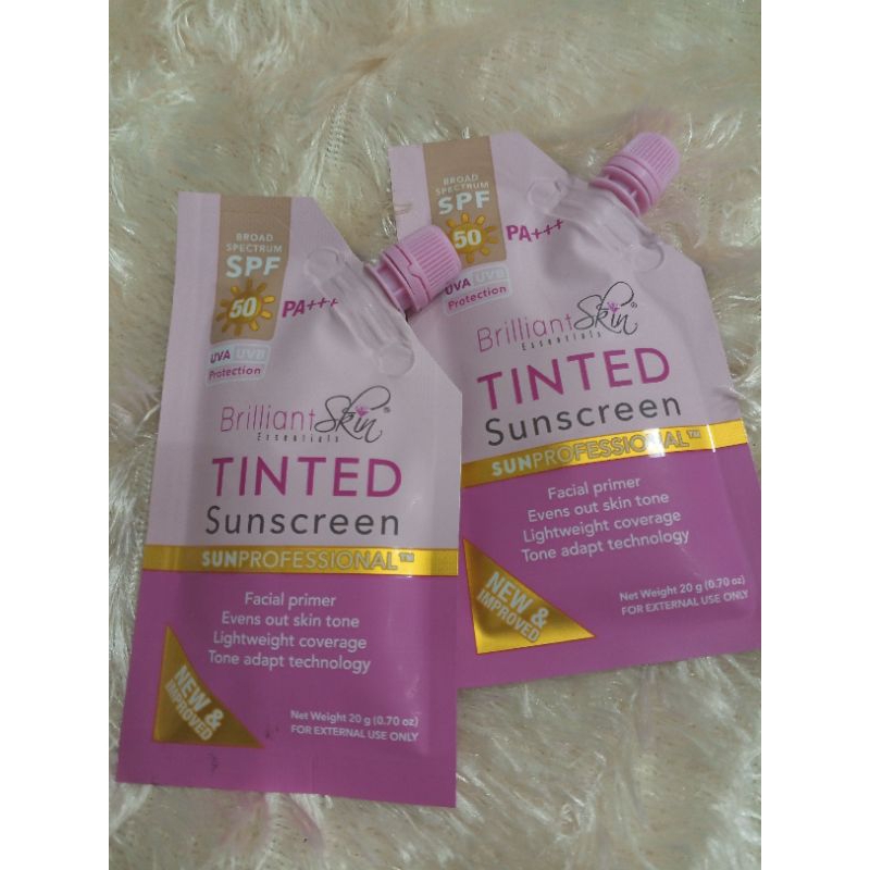 BRILLIANT TINTED SUNSCREEN SPF50 20G | Shopee Philippines