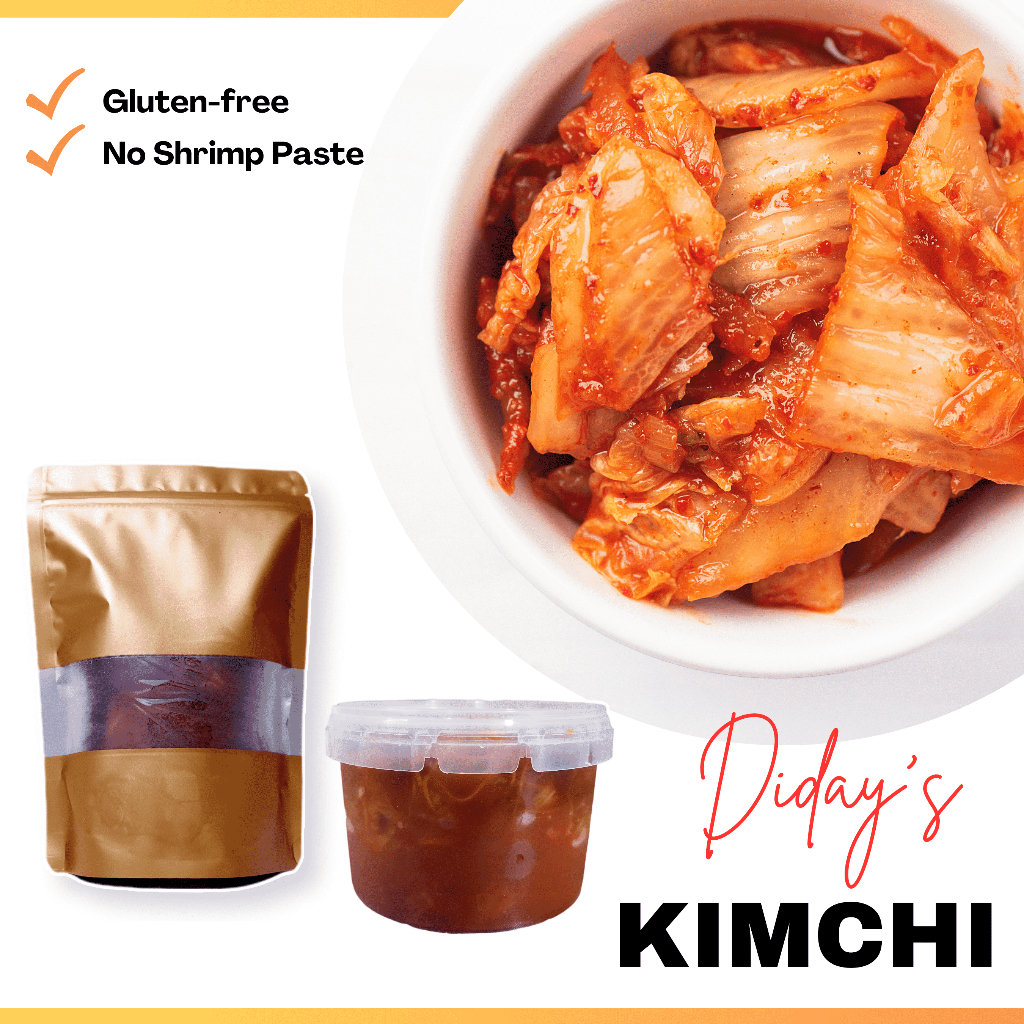 Diday's Kimchi (Napa Cabbage) Filipino-style Sweet & Spicy Kimchi ...
