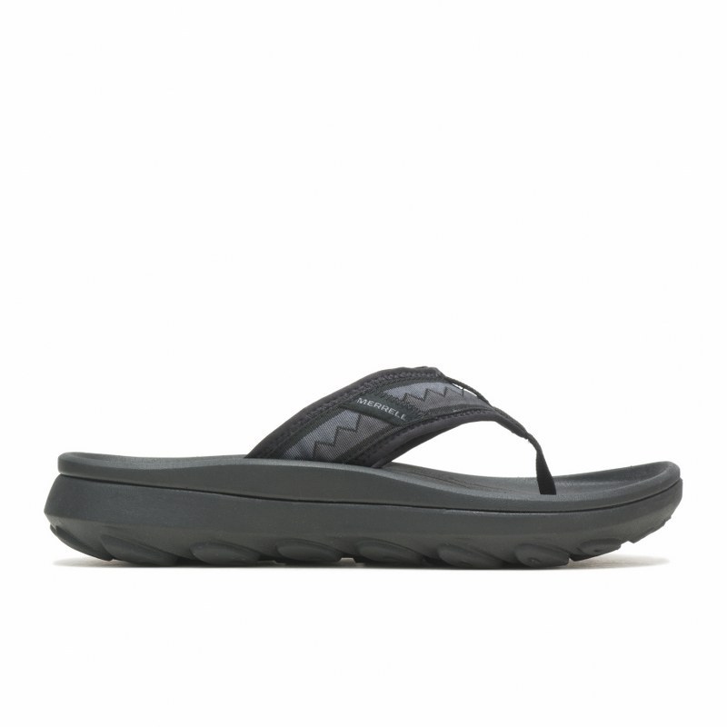 Merrell Hut Ultra Flip - Black Mens Sandals Water | Shopee Philippines