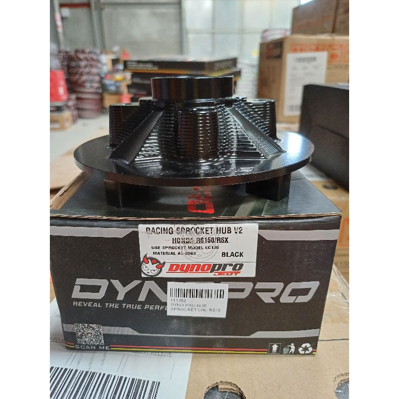 Dyno Pro hub sprocket cnc rs150 Black dyno pro | Shopee Philippines