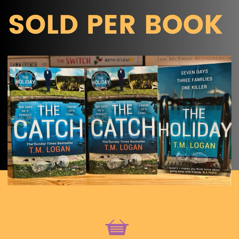 TM Logan Books Contemporary Thriller Books (The Holiday, The Catch ...