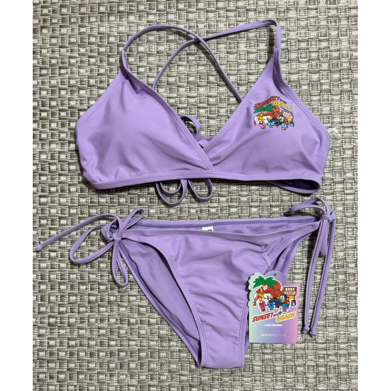 Brand New Auth Bench Two-Piece Swimsuit | Shopee Philippines