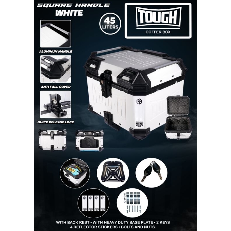 HNJ HARD PLASTIC TOP BOX | Shopee Philippines