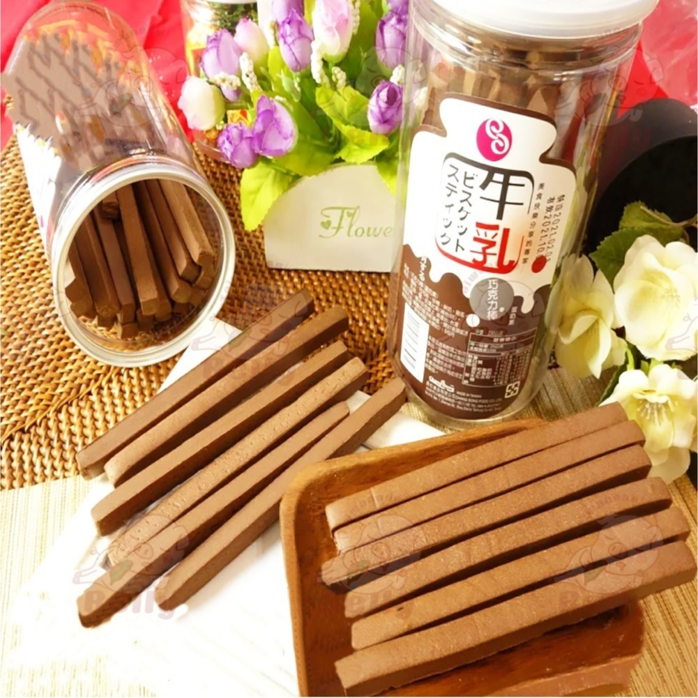 Taiwan Food Chang Song Crisp Milk Stick / Crisp Chocolate Stick ...