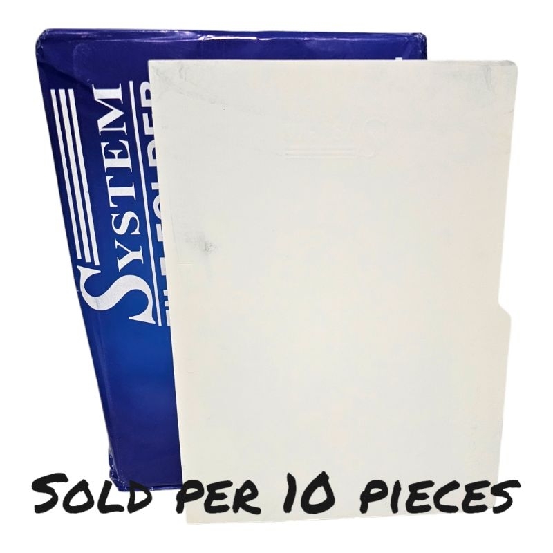 System File Folder for A4 Documents Pack of 10 Pieces | Shopee Philippines