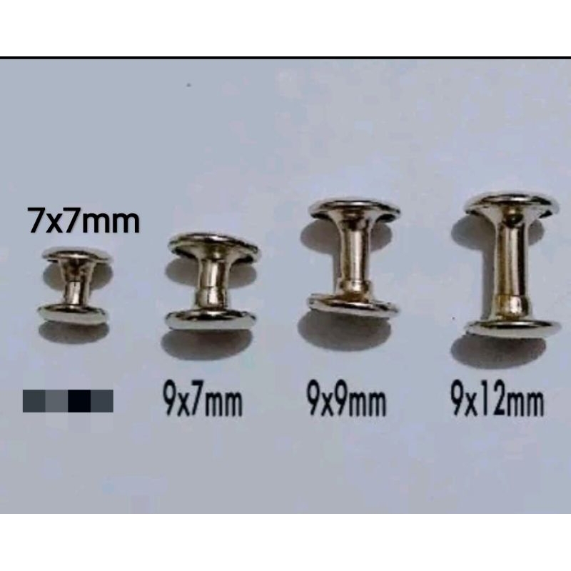 20grams Remache Rivet Nickel for Belts | Shopee Philippines