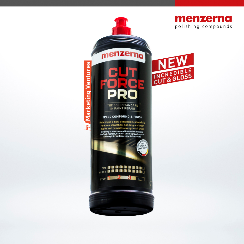 Menzerna Cut Force Pro Gold Powerfully removes scratches exceptional shine 1kg | Shopee Philippines