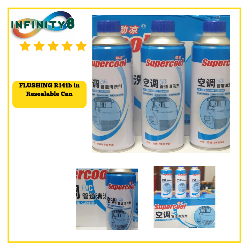 FLUSHING R141b in Resealable can SUPERCOOL | Shopee Philippines