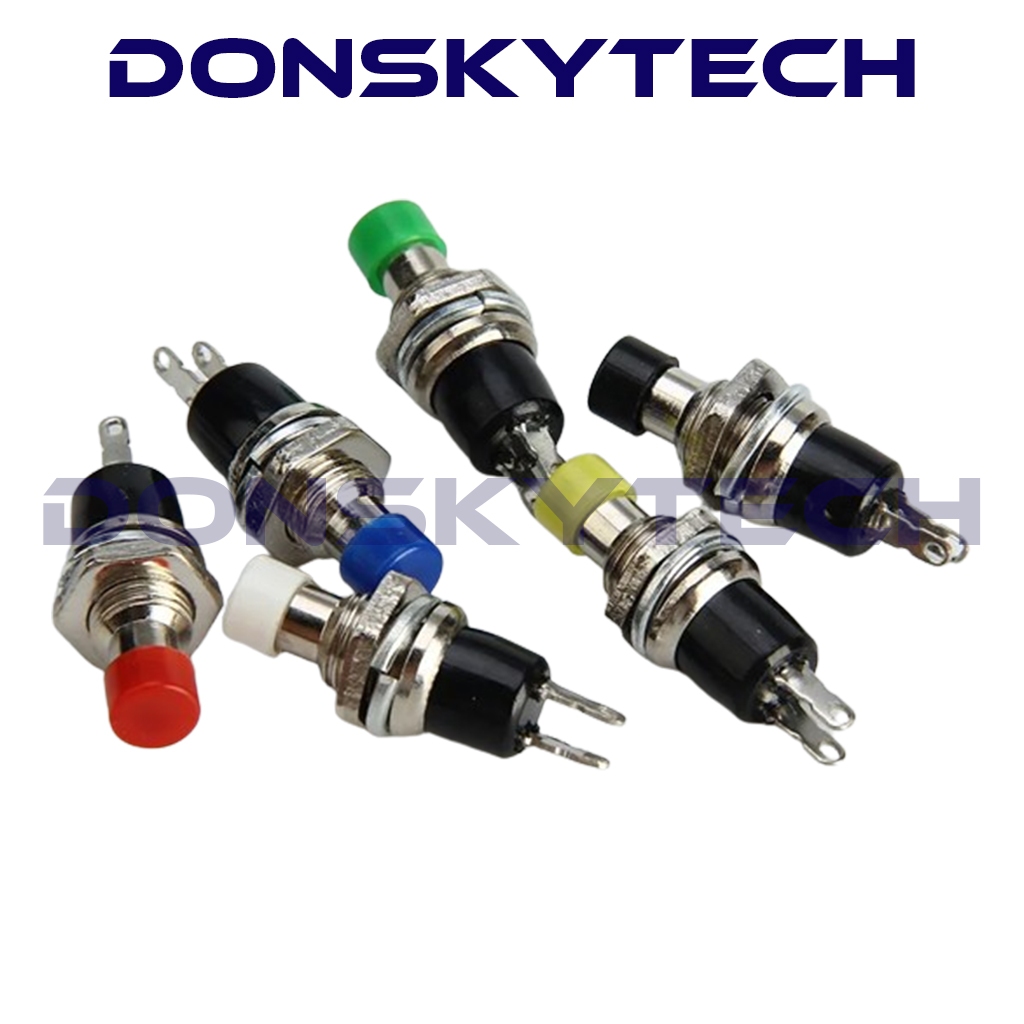 Momentary Push Button Switch Normally Open NO 7MM PBS 110 PBS-110 ...