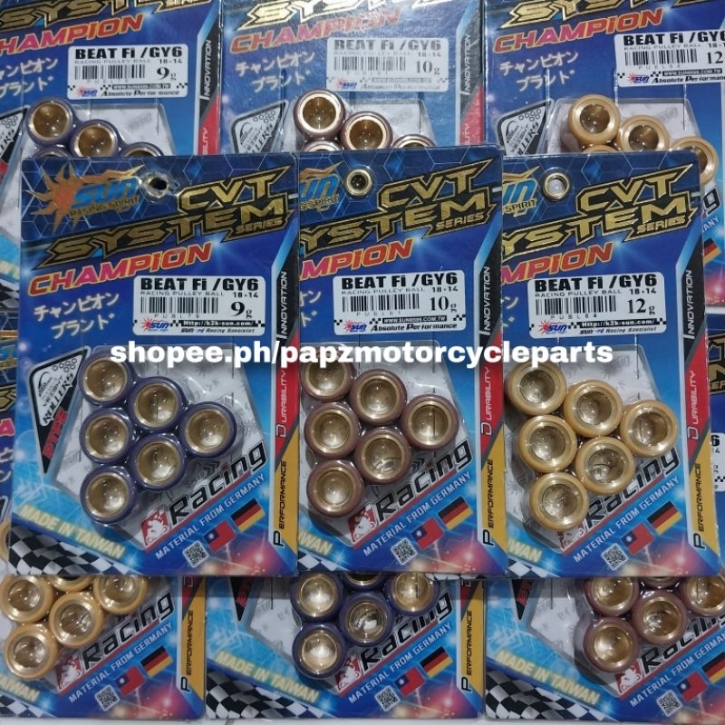 Sun New Pulley Ball for Honda Beat Fi 10g 11g 12g 13g 14g 15g (ORIGINAL ...