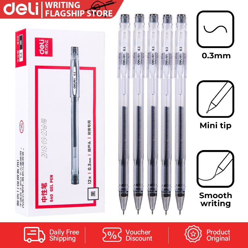 Shop deli ballpen for Sale on Shopee Philippines