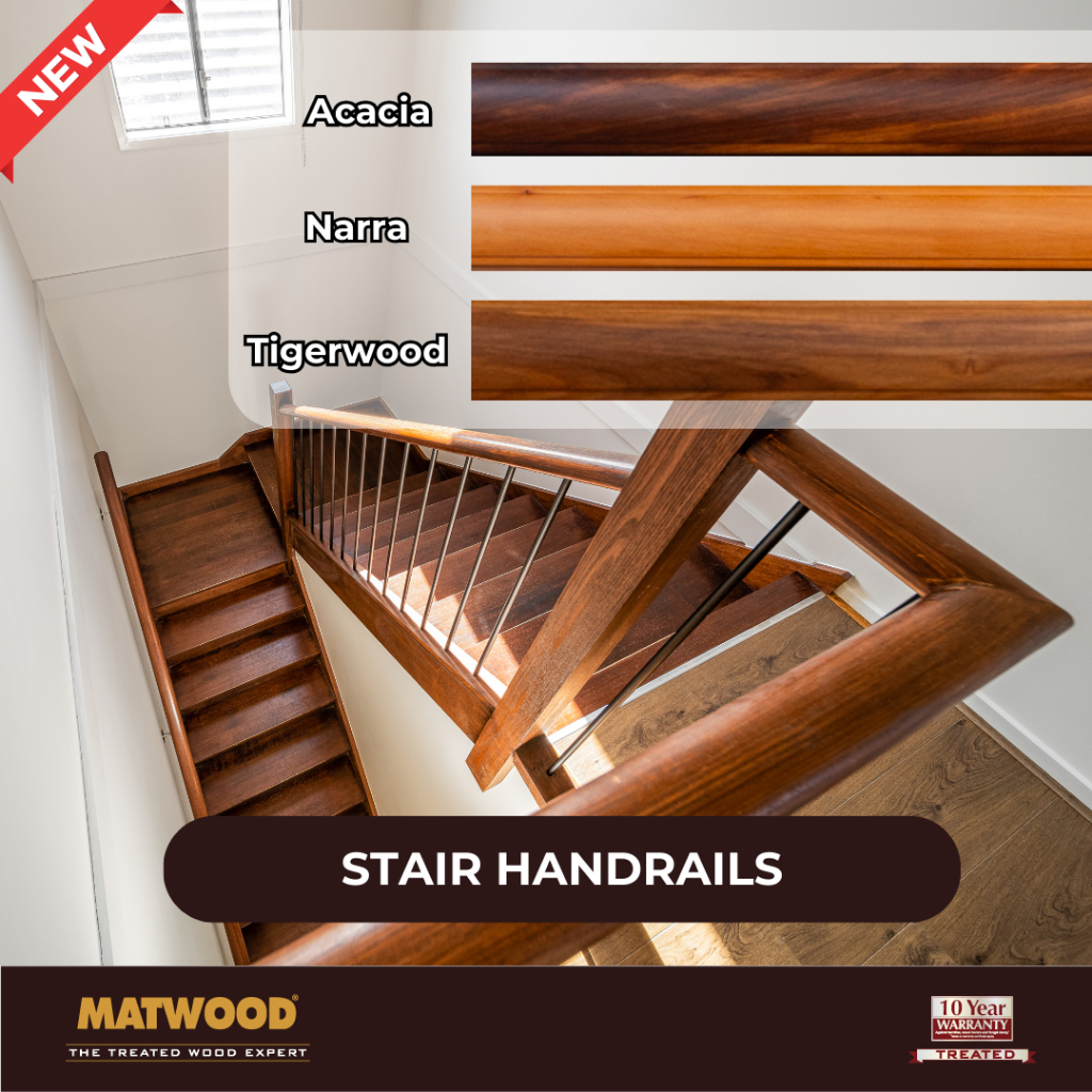Matimco Matwood Solid Engineered Handrails (8 feet) | Shopee Philippines