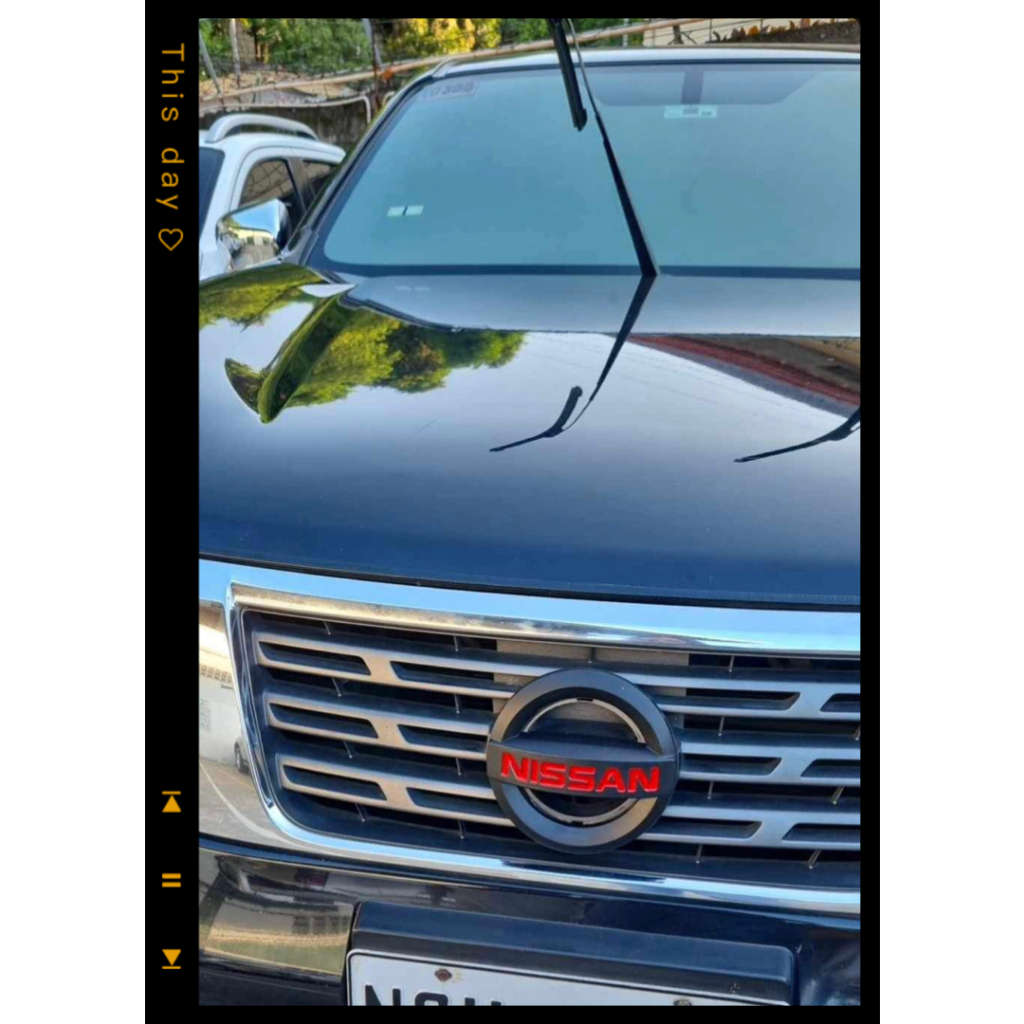Nissan Logo Navara Front Grille Logo Genuine Nissan Navara Accessories ...