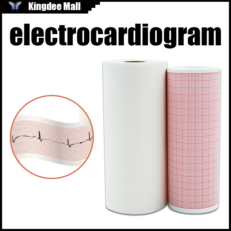 110mmx20m Ecg Red Grid Diagnostic Paper For Ecg Machine | Shopee ...