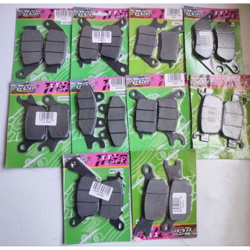 Brake Pad Sniper 135/Mio/M3/Beat/R150 FI/Shogun/Dash/wave 125/XRM/Click ...