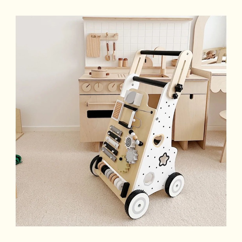 Wooden Push and Pull Walker⁣ | Shopee Philippines