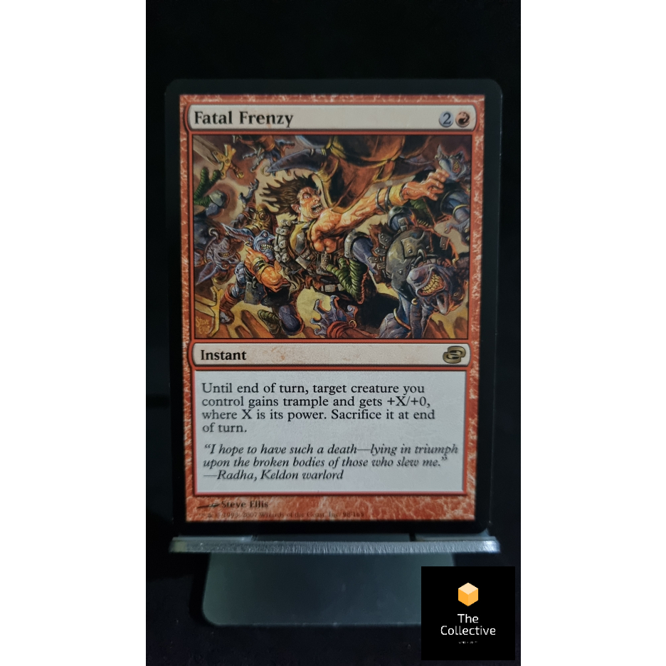 Magic the Gathering - MTG Card Game - Fatal Frenzy - [ID: RB1] | Shopee ...