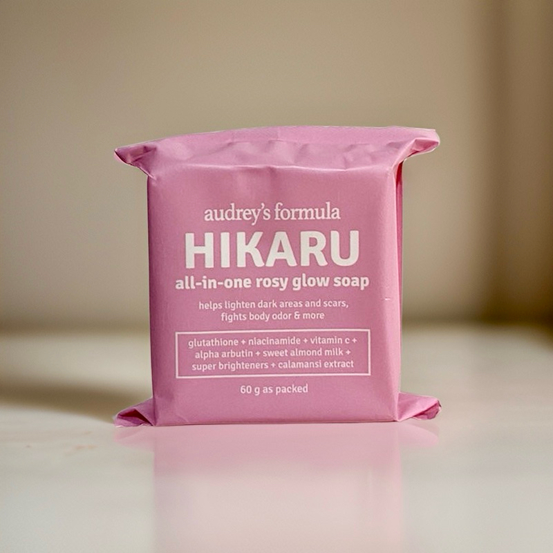 Audrey’s Formula Hikaru All-in-One Rosy Glow Soap 60g | Shopee Philippines