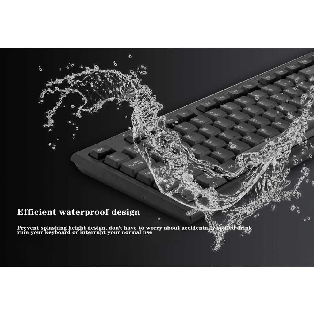 Wired keyboard for laptop office keyboard game keyboard and mouse set ...