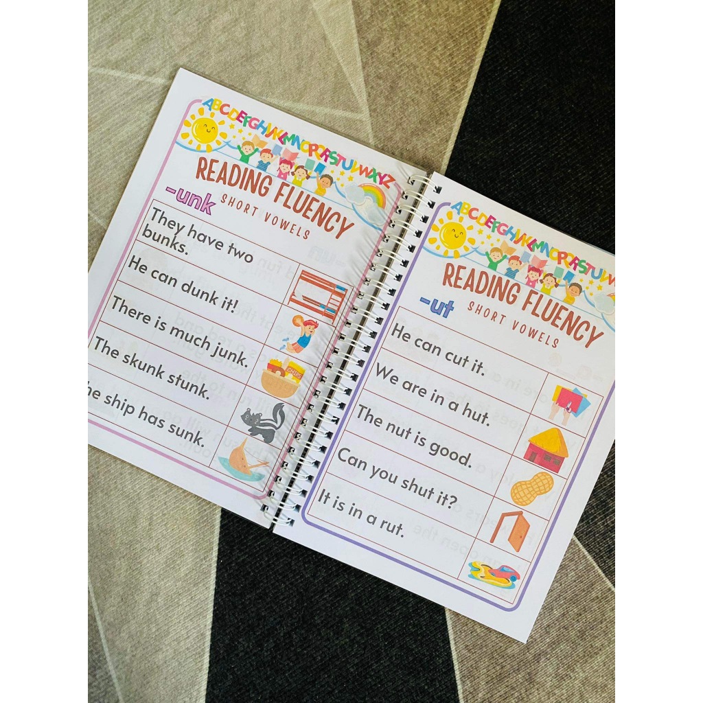 Phonics & Filipino Reading Books for Kids (3–7 yrs) Beginner Level CVC ...