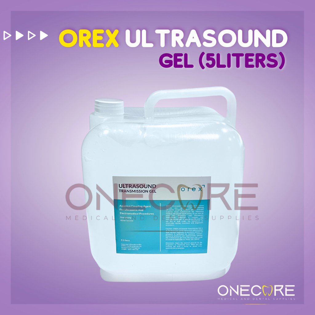Orex Ultrasound Transmission Gel (5Liters) | Shopee Philippines