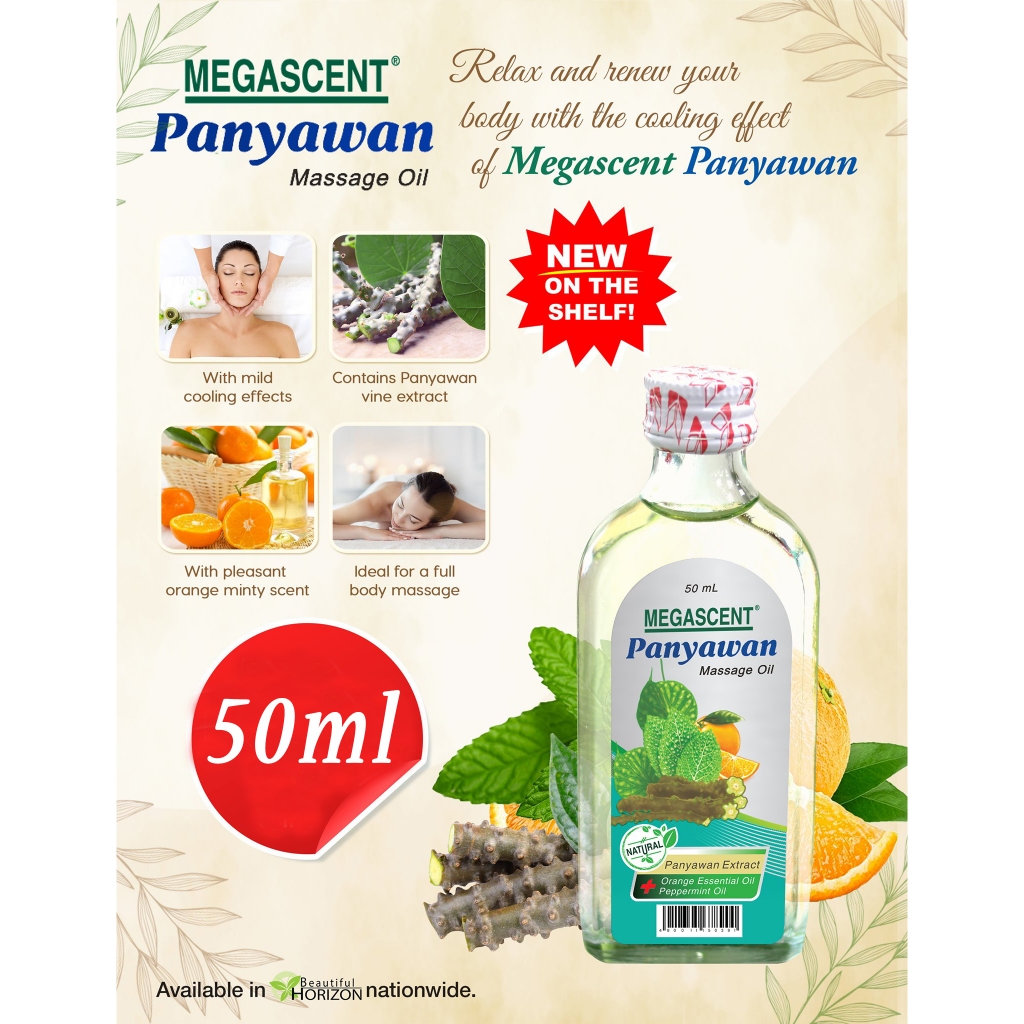 Panyawan Megascent Massage Oil 50ml by Vaporin +Orange Essential Oil ...