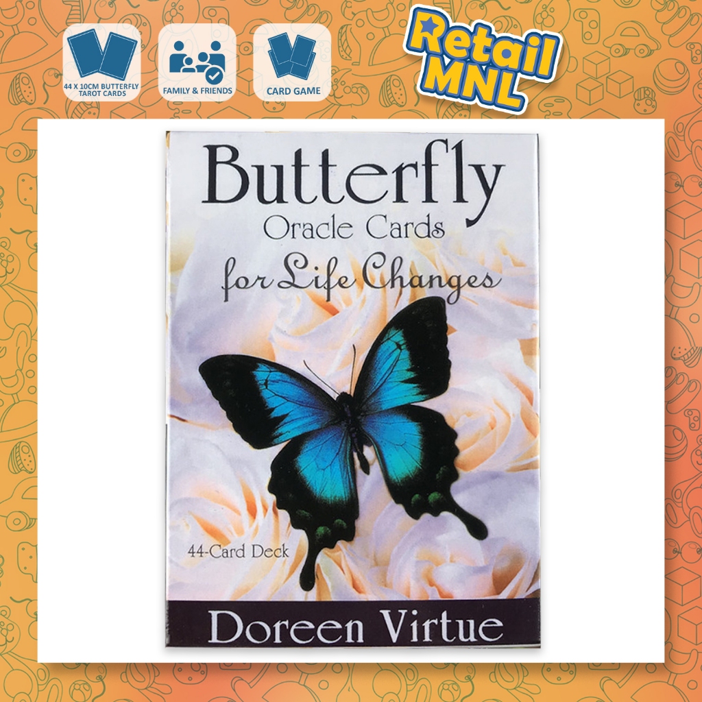 Retailmnl Butterfly Oracle Cards Life Changes: A 44-Card Deck Cards ...