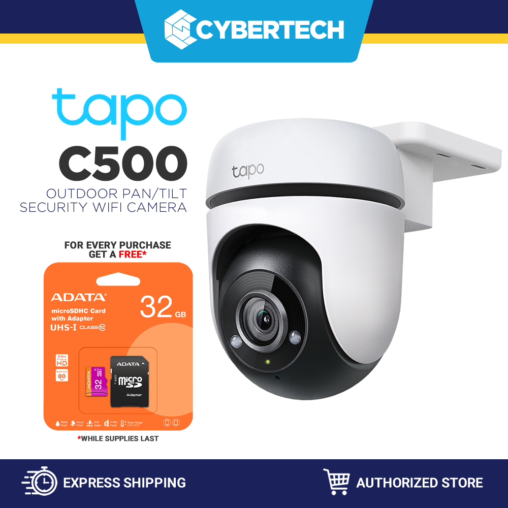 Cybertech TP-Link Tapo C500 Outdoor Pan/Tilt Security WiFi Camera ...