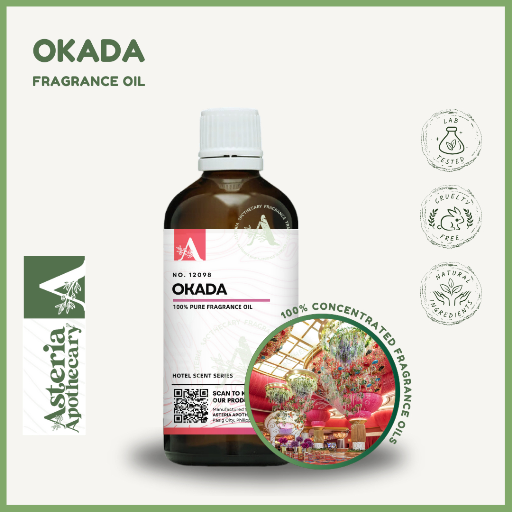 Okada Fragrance Oil (30ML & 100ML) for Soap, Candles & Cosmetics ...