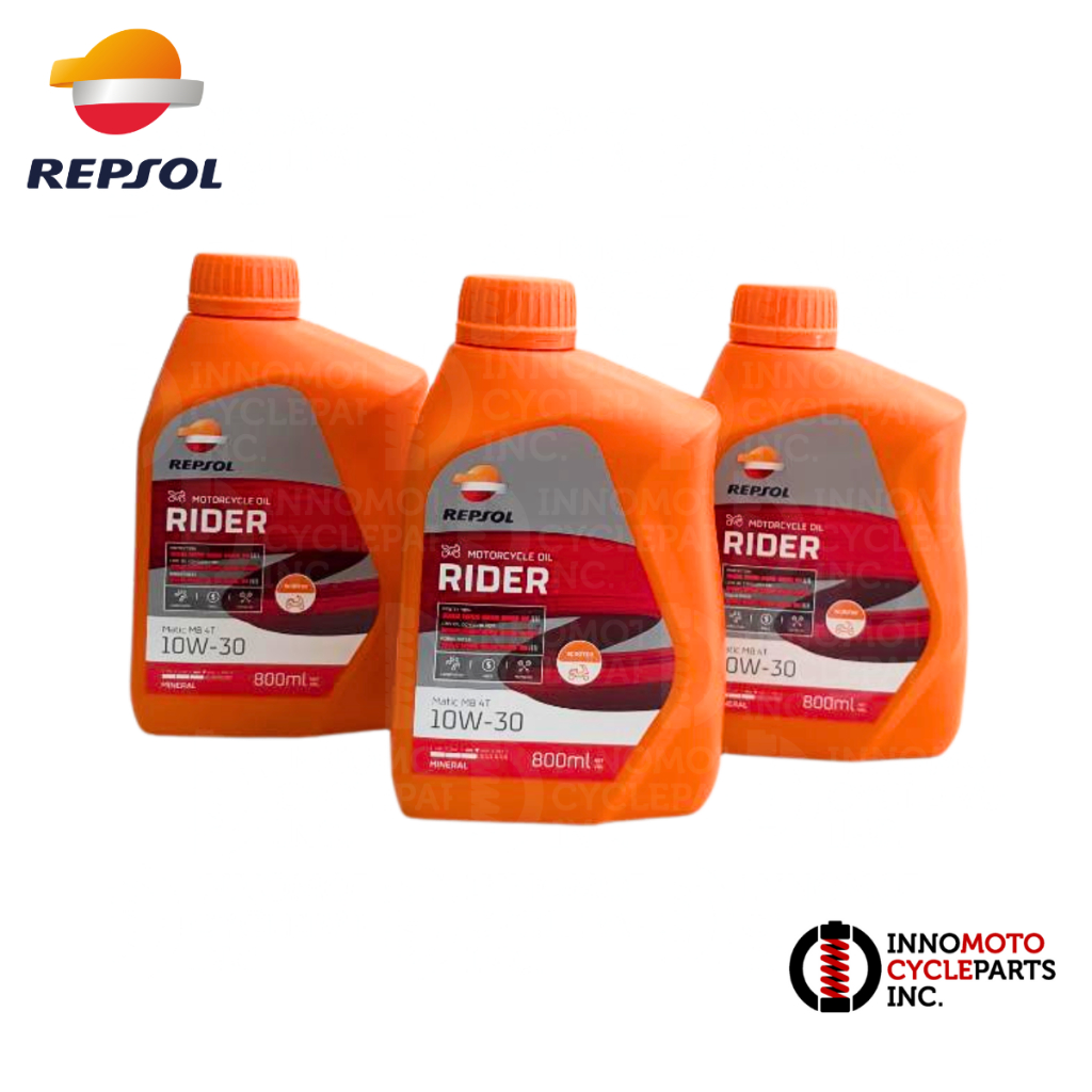 Repsol MOTO Rider Scooter 800ml 10W30 API:SJ JASO MB - Innomoto ...