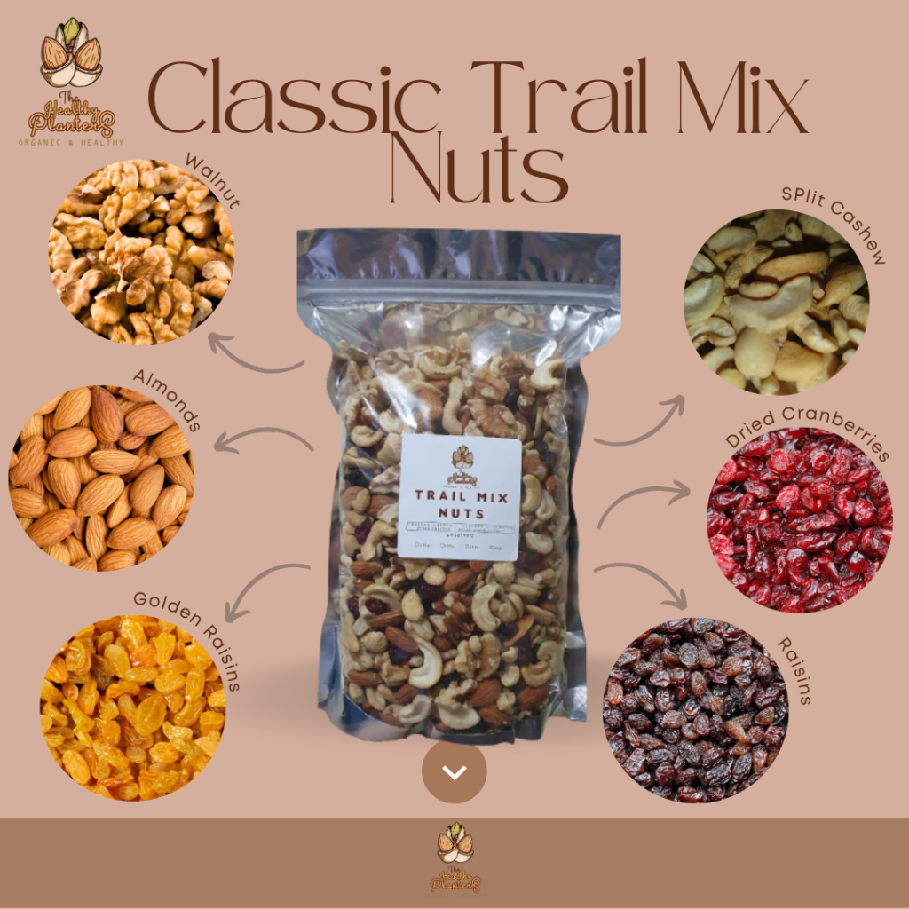 Classic Trail Mix Nuts (1 KILOGRAM, 500 GRAMS, 250 GRAMS, 150 GRAMS ...