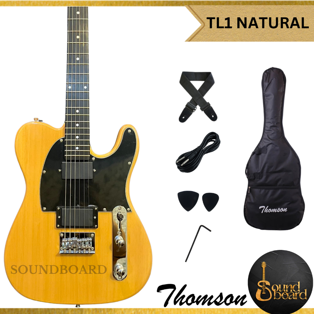 Thomson TL1 Telecaster Electric Guitar Double Humbacker | Shopee ...