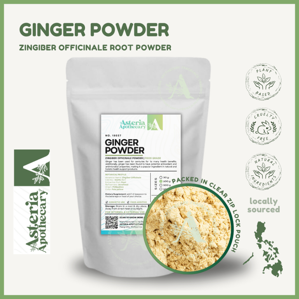 Ginger Powder 500g & 1Kg - Asteria Apothecary | Shopee Philippines