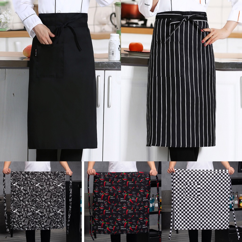 Creative chef half apron hotel restaurant waiter waterproof and durable ...