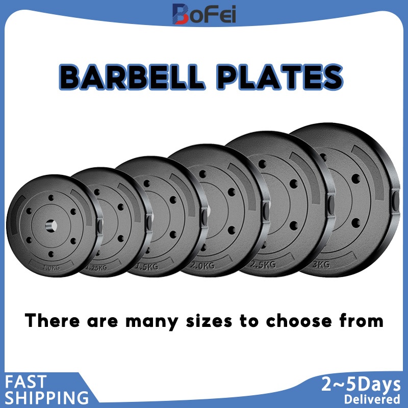 【1PCS】Dumbbell Barbell Plates (1KG/1.25KG/1.5KG/2KG/2.5KG/3KG) Weight ...