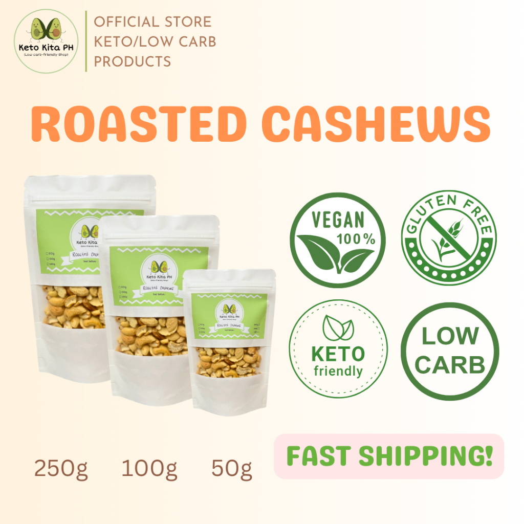 Roasted Kasoy Cashews - Keto| Low Carb Approved | Gluten Free ...