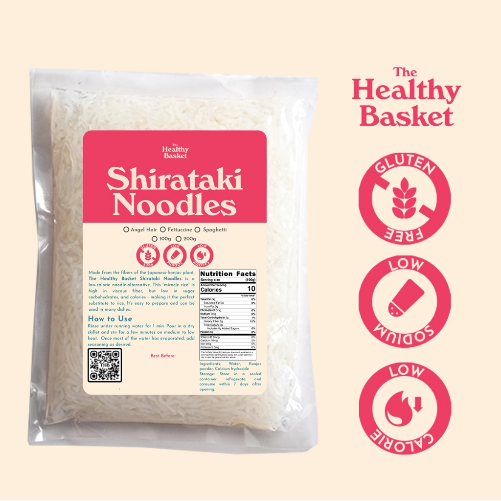 Healthy Basket Shirataki Rice & Noodles (Spaghetti, Angel Hair ...