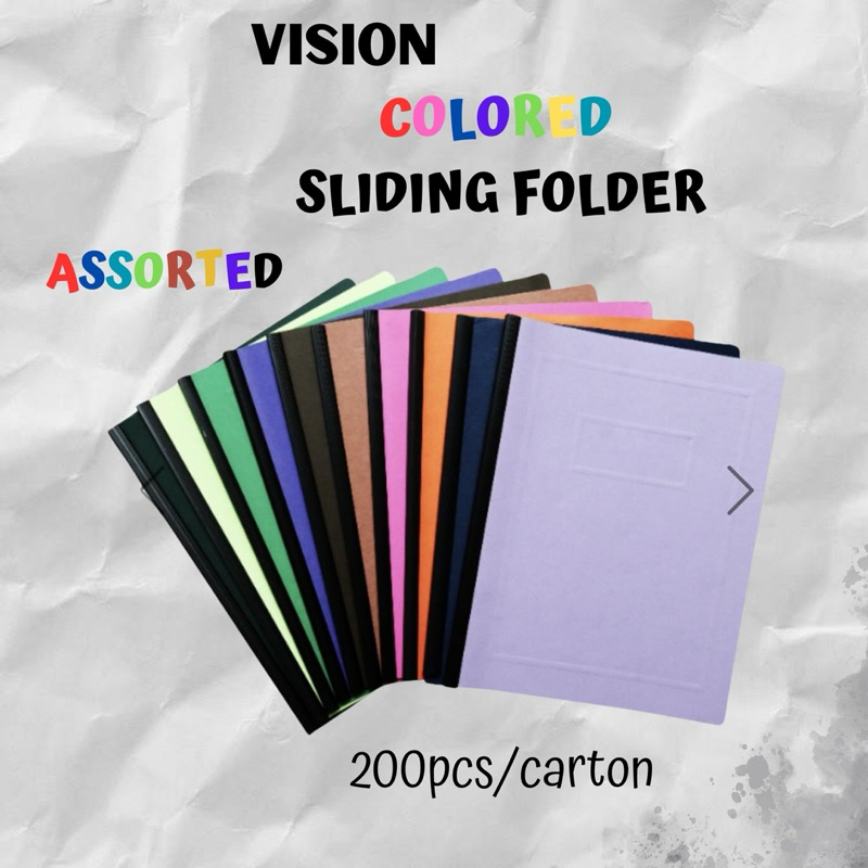 Sliding Folder, 200pcs per carton | Shopee Philippines