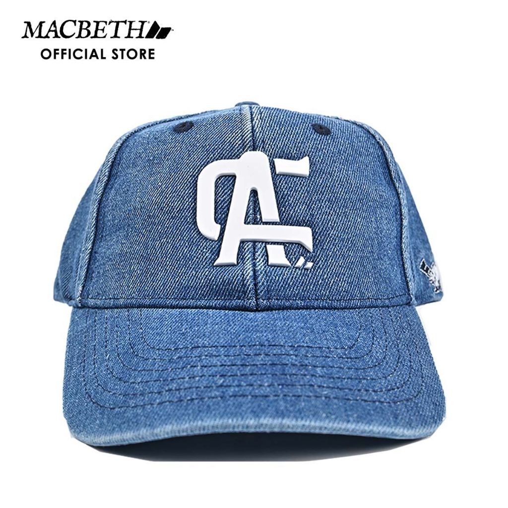 Macbeth Snapback Cap " Cali Denim " | Shopee Philippines
