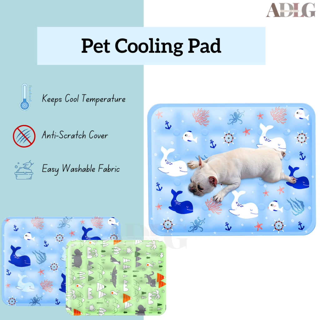 Pet Cooling Pad, Summer Pad for pets, Cool soft gel cushion, Cooling ...