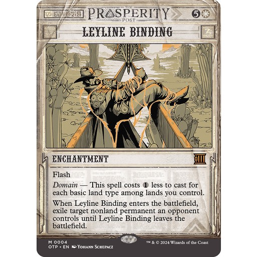Leyline Binding Mythic Outlaws of Thunder Junction Magic the Gathering ... Leyline Binding Mythic Outlaws of Thunder Junction Magic the Gathering ...