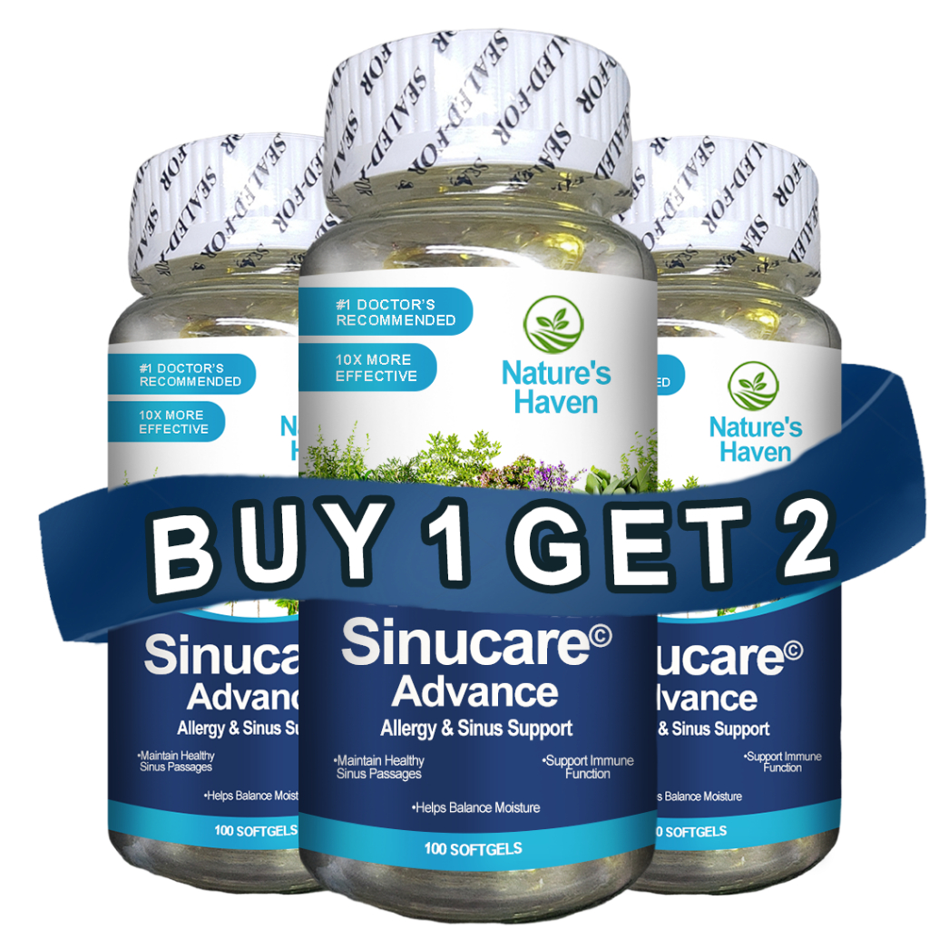 SINUCARE ADVANCE - Complete Formula for Sinus & Nasal Health with ...
