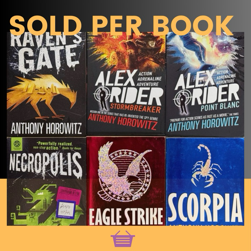 Alex Rider by Anthony Horowitz | Young Adult | Spy Fiction | Thriller ...