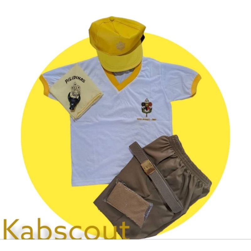 7-1 SET YELLOW PIPING FOR GRADE 1 TO GRADE 3 SCHOOL UNIFORM COMFORTABLE ...