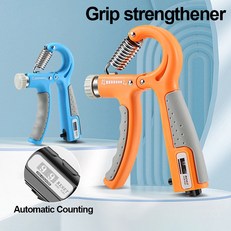 Hand Gripper 5-60KG Handle Grip Countable Adjustable Grip Sports Grip ...