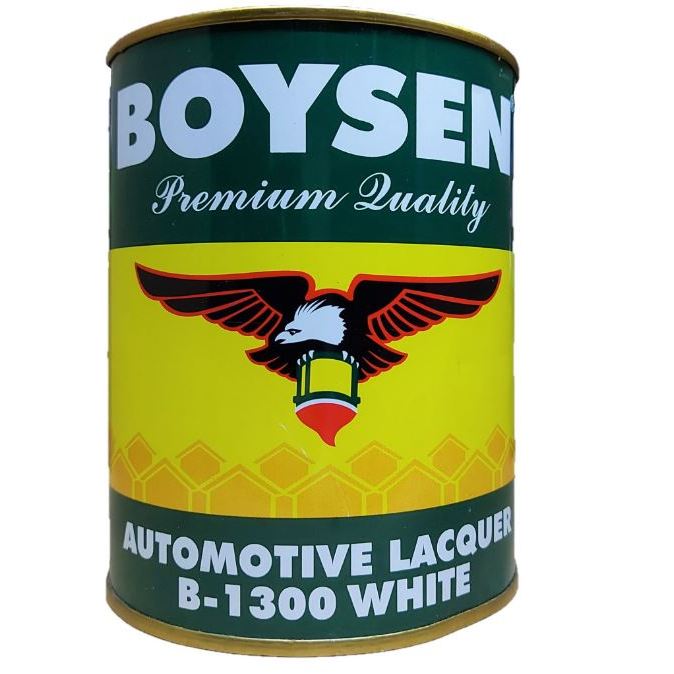 Boysen Automotive Lacquer B-1300 White 4 Liter (Gallon) | Shopee ...