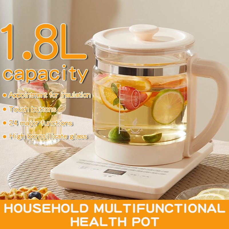 【Spot】Nordic health pot 1.8L household multi-functional stainless steel ...