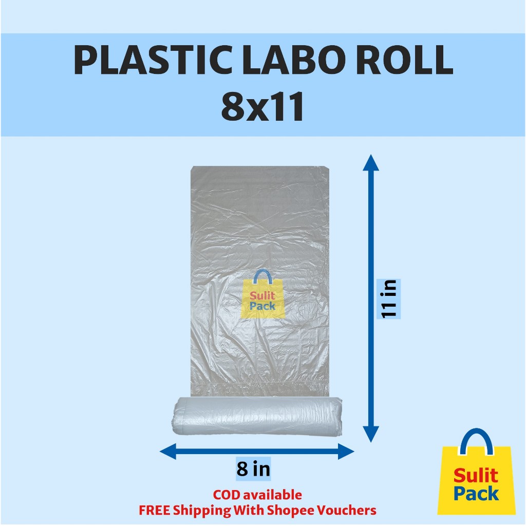 HD Plastic Labo Supot / Roll Bag - Tingi - 8x11 10x14 12x18 16x24 20x30 ...